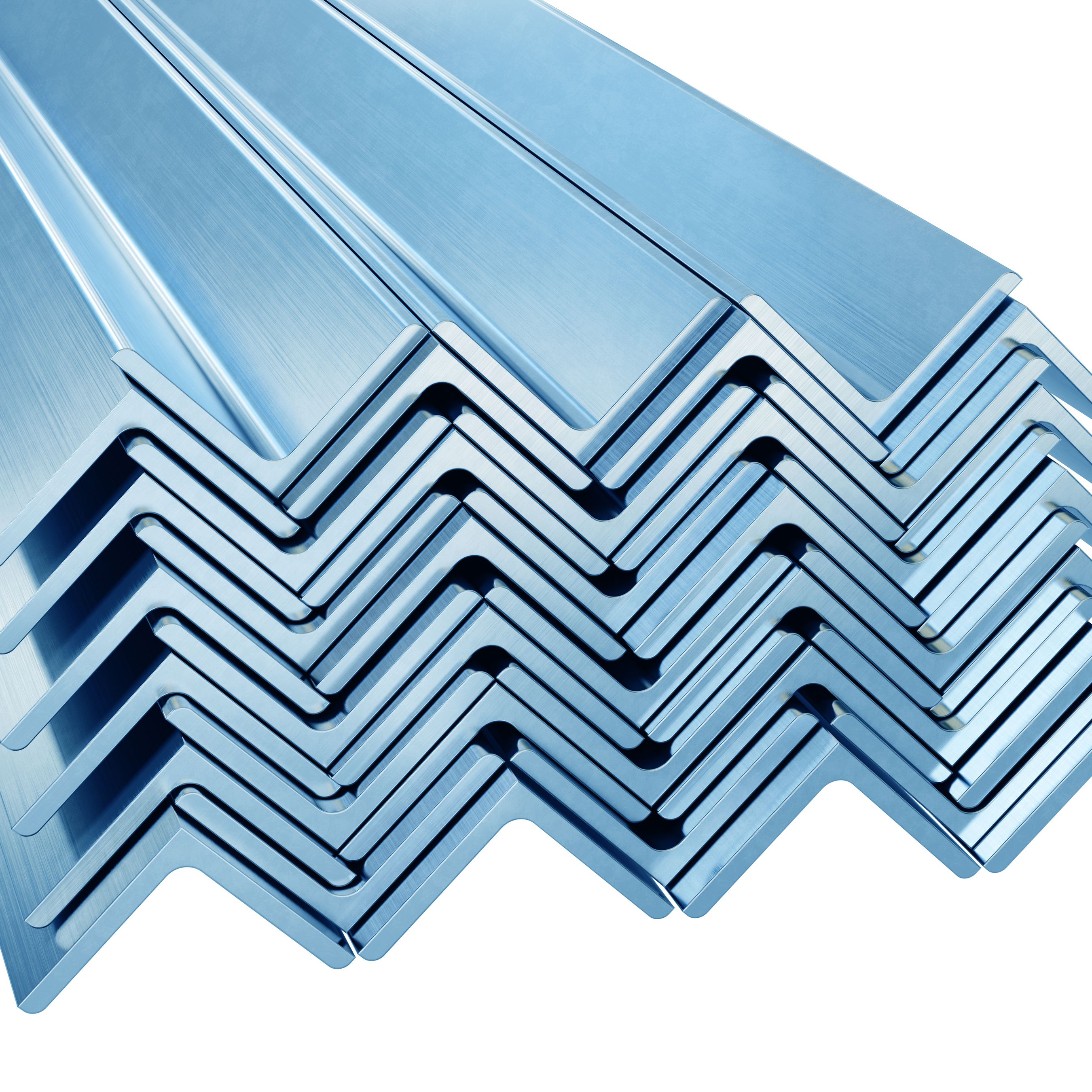 Winkel-Profil 1.4301, alls. geschl. K320 - 30.00 x 30.00 x 3.00 mm ...